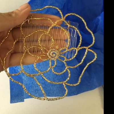 Gold Tree of Life Tallit Clips With Multi Gold Swarovski - Etsy