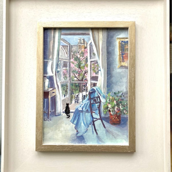 You Choose the Size // White Tray Frame // for Canvas Artworks // Made ...