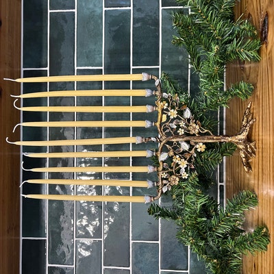 Chanukah Menorah Bonsai Tree Unique Hanukkah Menorah Modern - Etsy