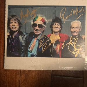 Metallica Full Band Signed Autographed 8x12 Inch Photo COA - Etsy