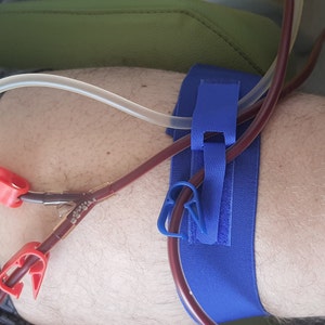 Purple Elastic Foley Catheter Leg Strap | MEDIUM | Medical Accessory ...