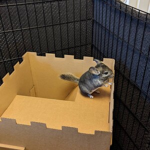 The Castle Corrugated Cardboard Castle for Bunny Rabbits & - Etsy UK