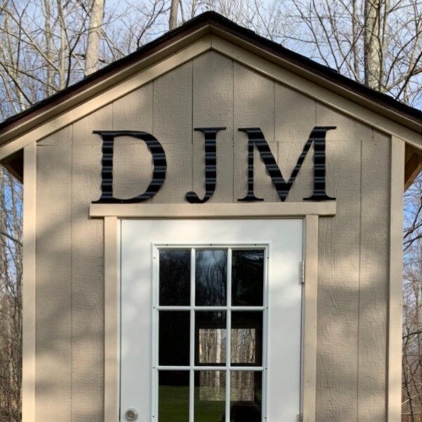Barn Tin Letters, Barn Tin Numbers, Barn Tin Signs, Rustic Letters ...