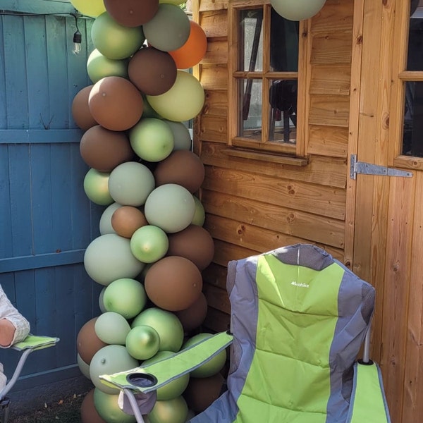 Woodland Balloon Arch, Green Balloon Arch, Woodland Balloon Arch ...