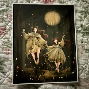 Rainy Day in the Library Illustration Art Print - Etsy