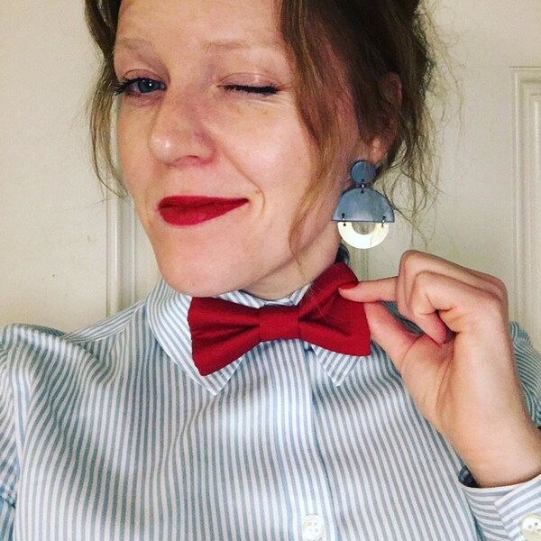 Floral Bow Tie ( Child - Adult) Yellow/ Grey Floral - Weddings ...