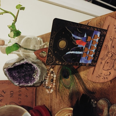 Hekate's Wheel // Goddess Altar Tile // Magickal Decor - Etsy