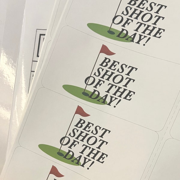 Golf Party Shot Labels, Bachelor Party Decor, Bachelor Party Shots ...
