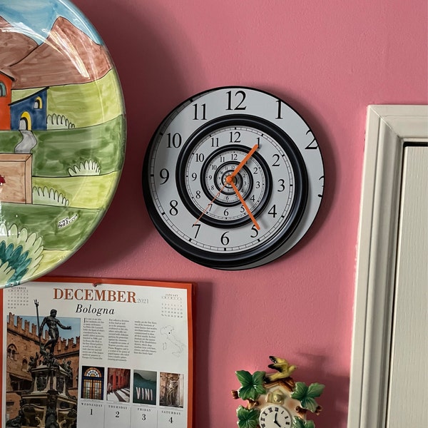 Time Travel Wall Clock - RGB LED 5V Option - Etsy