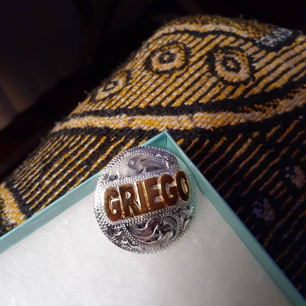 Custom Conchos, Handcrafted, Rich and Deep Hand Engraving, Add Your ...