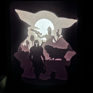 Skyrim-paper Cut Light Box LIMITED - Etsy