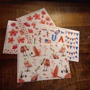 Blank Calendar Planner Stickers, Calendar Planner Stickers, Monthly ...