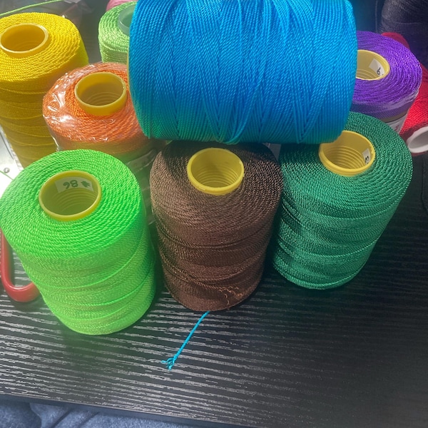 La Espiga No.9 - 100% Nylon Omega, Crochet Thread, Thread for Crafts ...