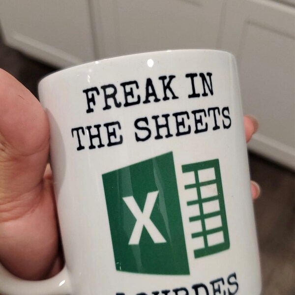 Personalized Freak in the Sheets, Custom Spreadsheet, Funny Tax ...