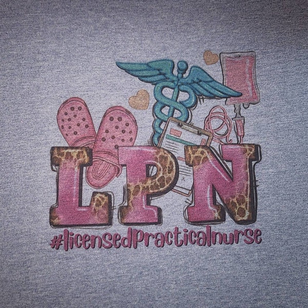 LPN Licensed Practical Nurse Png Sublimation Design, Nurse Life Png ...