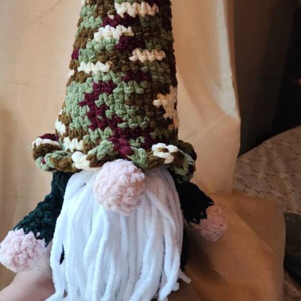 PATTERN: Plush Gnome Pattern - Amigurumi Chunky Gnome Pattern ...