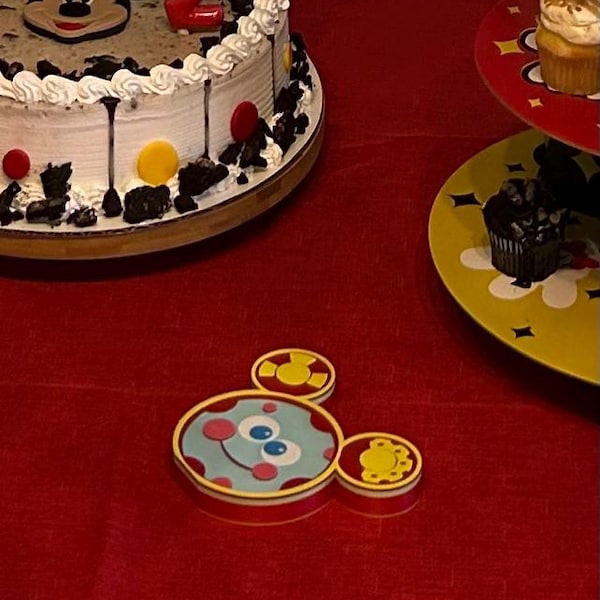 Mickey’s Clubhouse Toodles 3d-printed Standing Figures – Face, Circles ...