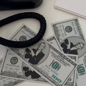 Personalized 100 Dollar Bill Prints, Perfect for the Bride, Birthday ...