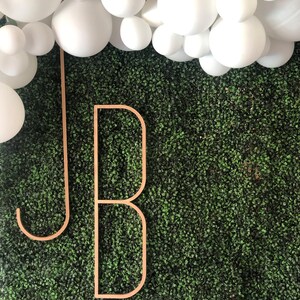 Custom alphabet letters monogram wall sign large wood letters | Etsy