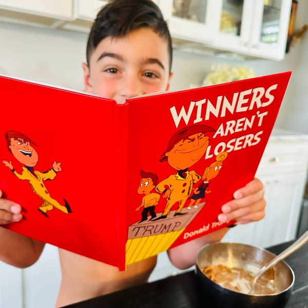 Winners Aren't Losers HARDCOVER as Seen on Jimmy Kimmel With Donald J ...