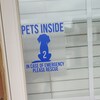 Emergency Pet Rescue Window Sticker Pets Inside Rescue Decal for Dog ...