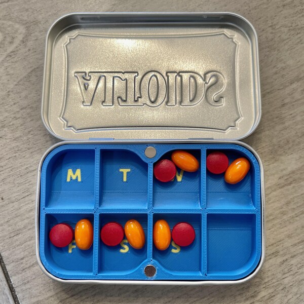 Altoids Tin Pill Storage Insert - Ingenious Design for Organized ...