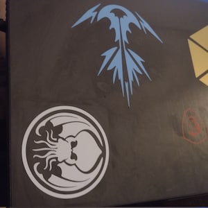 Doctor Who Time Lord Logo, Vinyl Decal Sticker, White, High Quality - Etsy