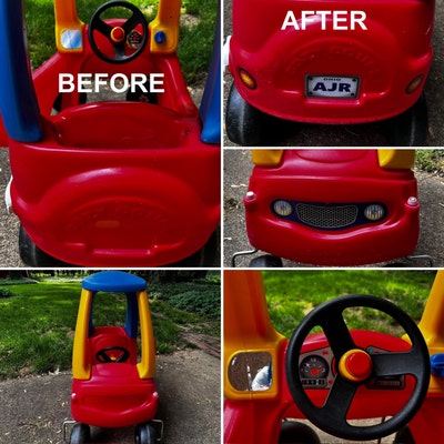 The Toy Restore Replacement Stickers Fits Step2 Whisper Ride Cruiser ...