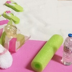 Miniature Pool Floatie Set Pool Noodles Duck Inner Tube | Etsy