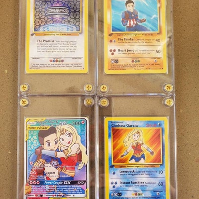 Evolution Set 2 or 3 Pet Pokemon Cards - Etsy