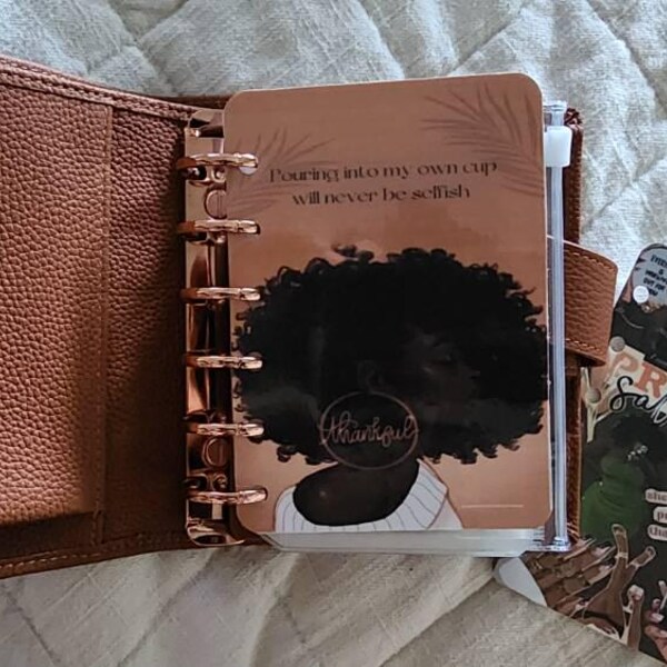 A6 Binder Bookmarks| Binder Bookmark Dashboards| Girly Pink Bow ...