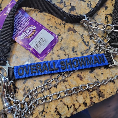 Personalized Nylon Sheep Halter - Etsy