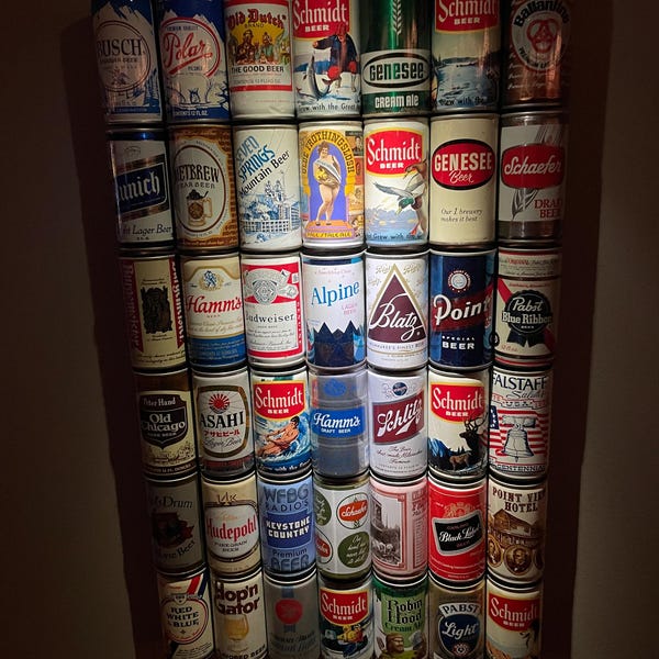 Modern Can Frame - Ted Hold My Beer - Etsy