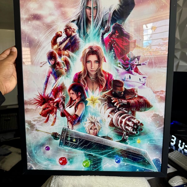 Final Fantasy XVI Limited Edition Fine Art Print FF16 Poster Eikons - Etsy