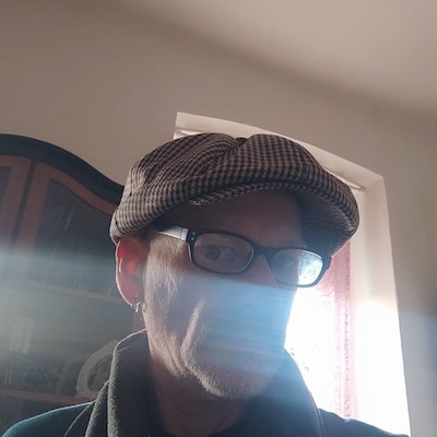 Personalized Winter 8 Panels Cap, Peaky Blinders Hat, Men Newsboy Cap ...