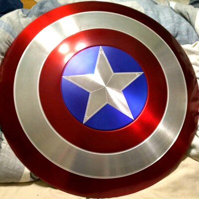 Captain America Shield-my Best - Etsy