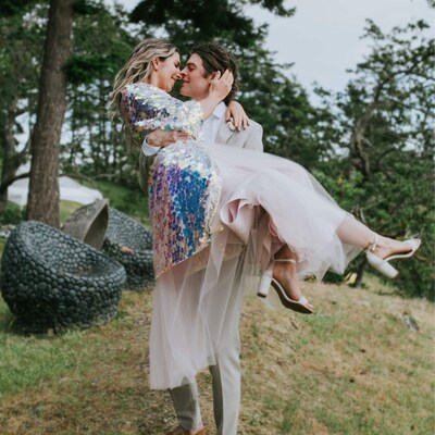 Silver Sequin Kimono With Fringes Sparkly Duster Burning - Etsy Australia