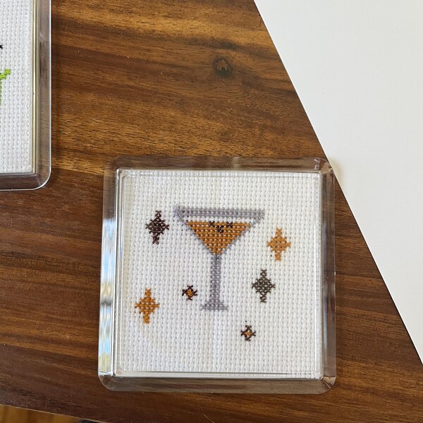 Beginner Cross Stitch Coaster Pattern - Don't Mess up the Table - Funny ...