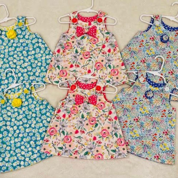 The Perfect A Line Dress Pattern - Baby and Toddler 0 to 24 Months ...