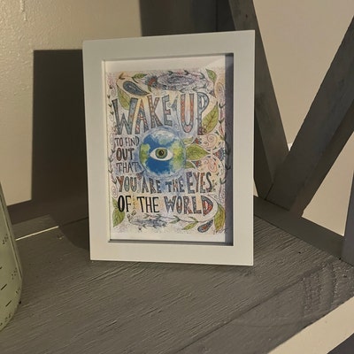 Grateful Dead Ripple Song Lyric Art - Etsy