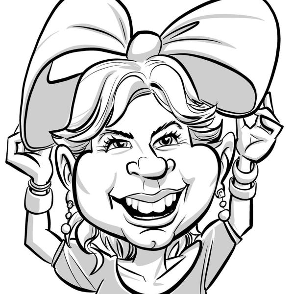 Hand Drawn Caricatures From Photo *DIGITAL Product-no Physical Copy* - Etsy