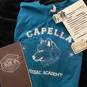 Seth Capella Licensed Distressed Shirt Zodiac Academy - Etsy
