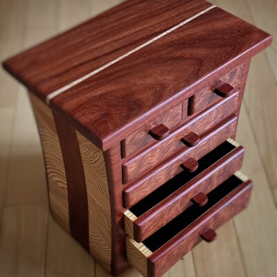Optical Illusion Butcher Block/cutting Board Made From - Etsy