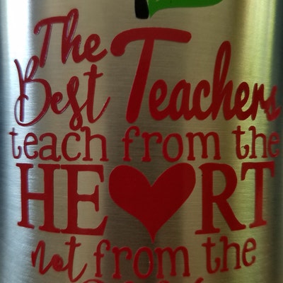 The Best Teachers SVG, DXF, EPS, Png Files for Cutting Machines Cameo ...