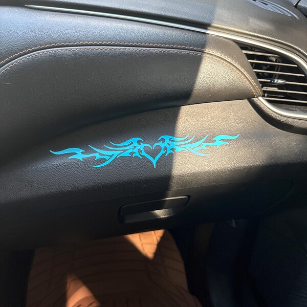 Bumper Sticker / Car Tramp Stamp / Y2K / Heart / Wings / Gothic / Vinyl ...