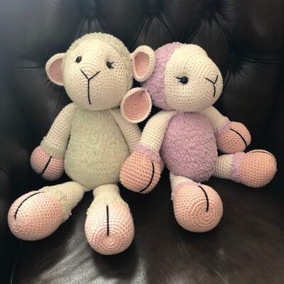 Lamb Crochet Pattern, Stuffed Sheep Pattern, Plush Pattern - Etsy