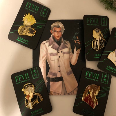 Final Fantasy VII Remake / FF7R Hard Enamel Pin - Etsy