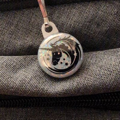 Moon Pin Outer Space Button 1 Inch Magnetic Necklace Charm Star ...