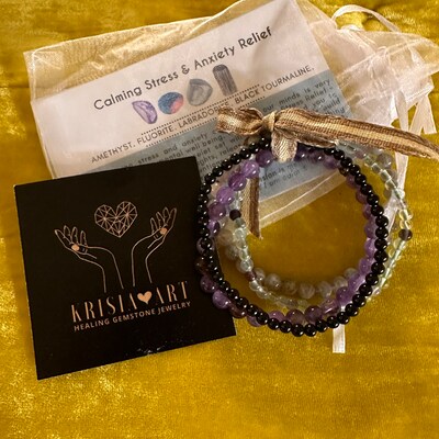 ENERGY VAMPIRE Protection Crystals Set, Aura & Empath Protection Shield ...