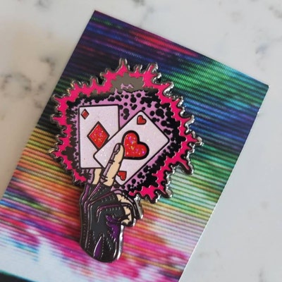 Gambit Kinetic Cards Lapel Pin X-men - Etsy